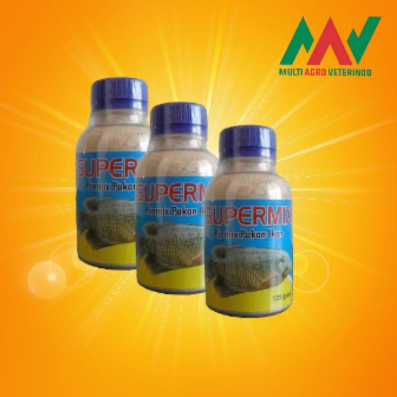Jual SUPERMIX 125 gram Premix Pakan Ikan Formulated Otsuda Japan ...