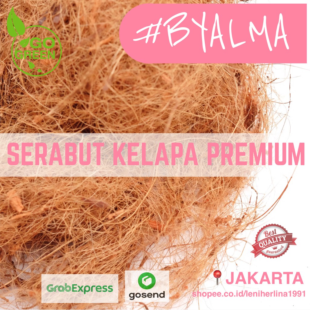 Jual Media Tanam Cocofiber Premium - Serat Kelapa Coco Fiber - Serabut ...