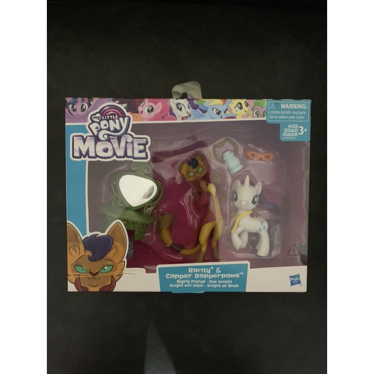Jual My Little Pony The Movie - Rarity & Capper Dapperpaws Styling ...