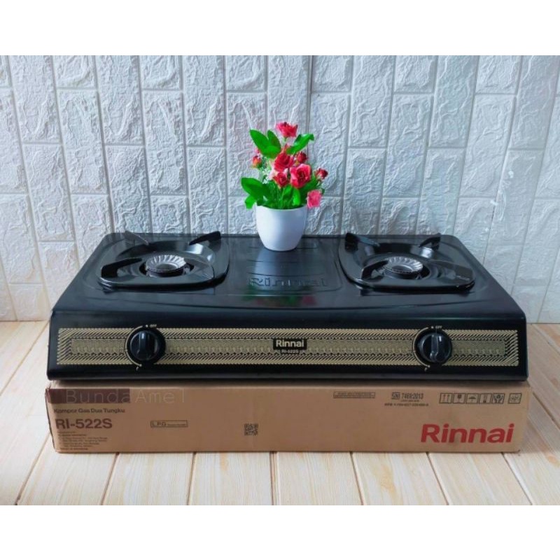 Jual Kompor Gas 2 Tungku Rinnai 522S | Shopee Indonesia