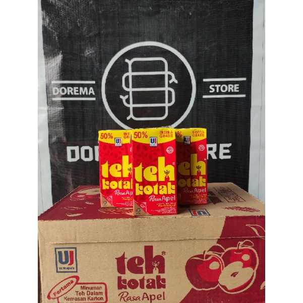 Jual Minuman Teh Kotak Rasa Apel 300ml | Shopee Indonesia