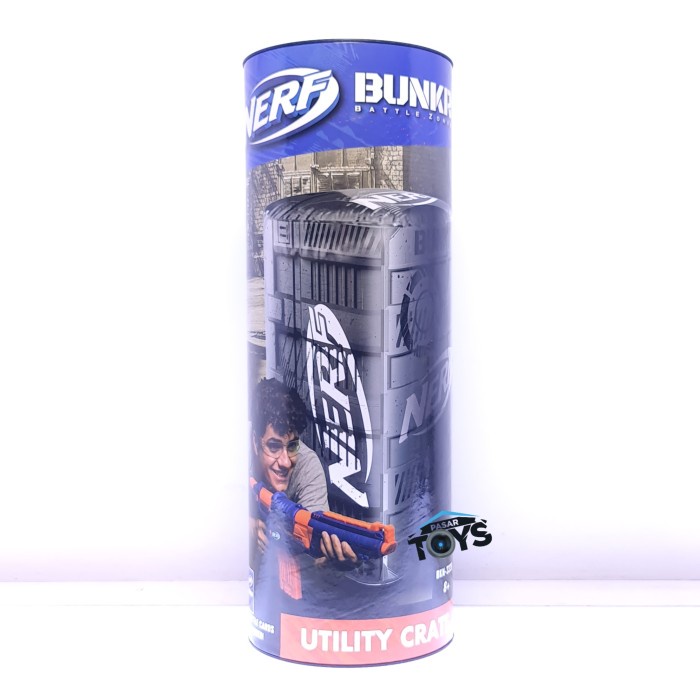Jual Nerf Bunkr Utility Crate Inflatable Barrier Bunker Battle Zone ...