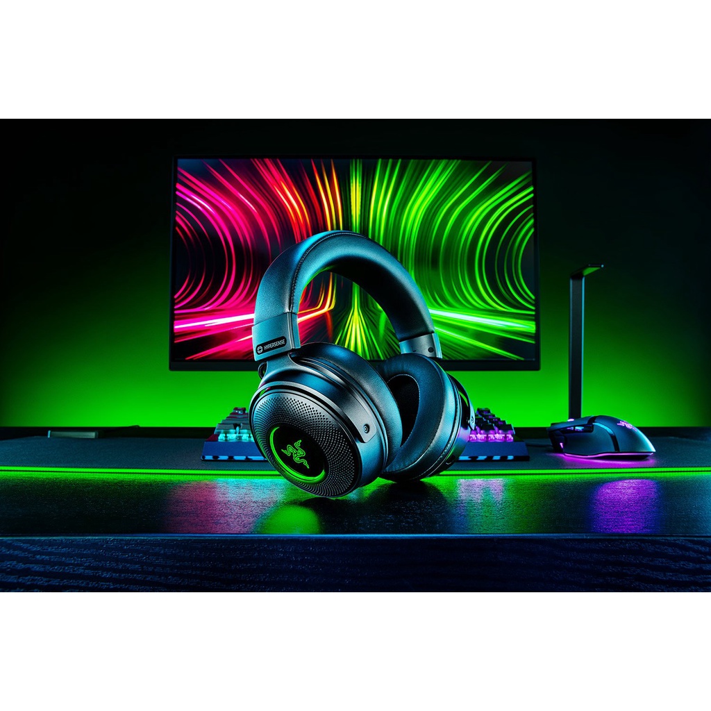 Jual Razer Kraken V3 PRO Wireless Gaming Headset with Haptic Technology ...