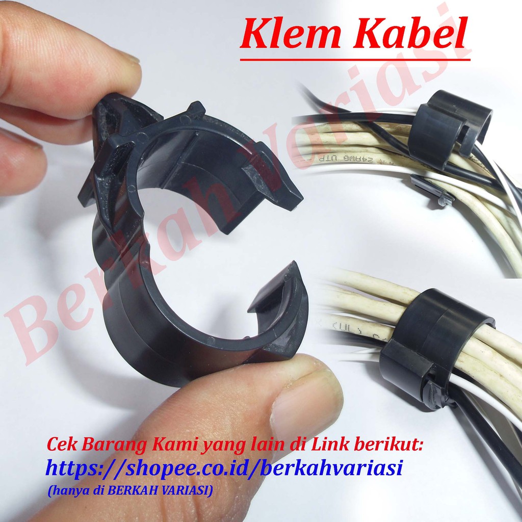 Jual Klem / Pengikat Kabel | Shopee Indonesia