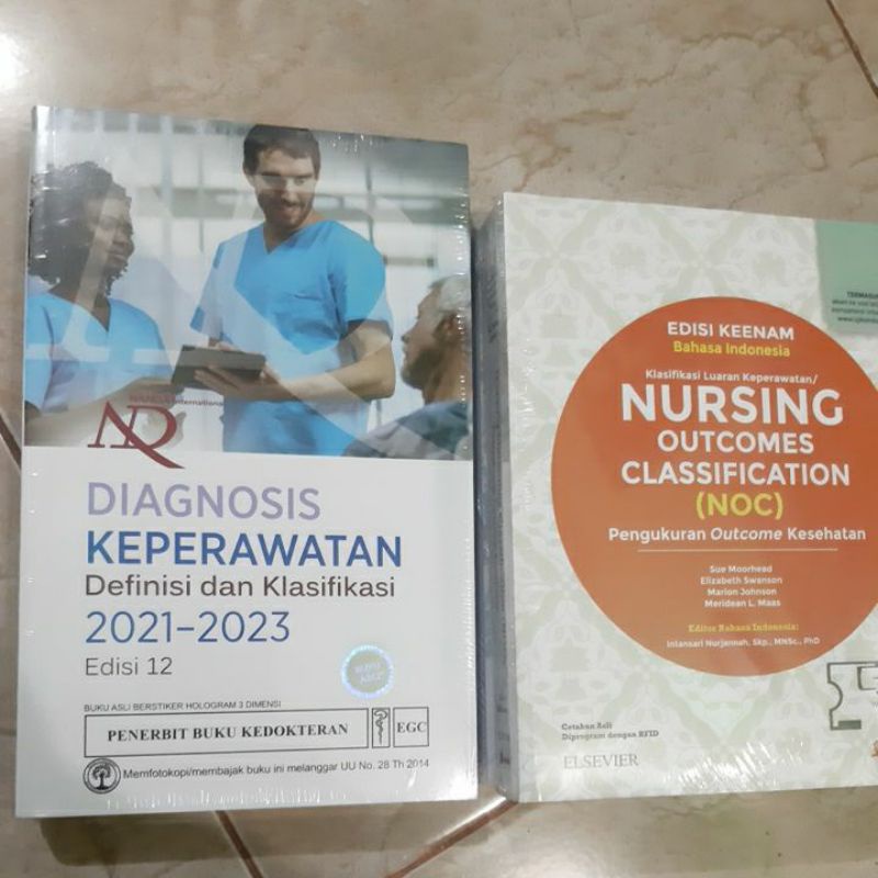 Jual Buku Keperawatan NANDA 2021- 2023 dan NIC NOC | Shopee Indonesia