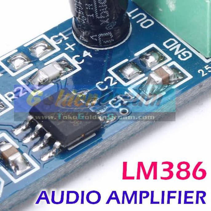 Jual Siap Kirim Lm386 Audio Amplifier Mini Ampli Lm 386 5~12V 200X ...