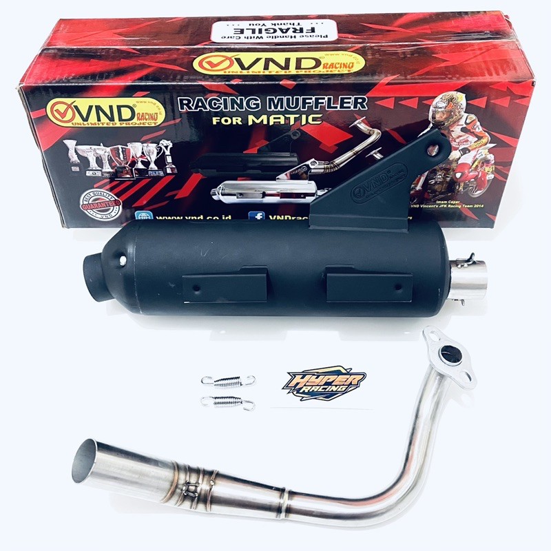 Knalpot Tsukigi Original Thailand Emboss VND Beat Karburator Fi Pop ...