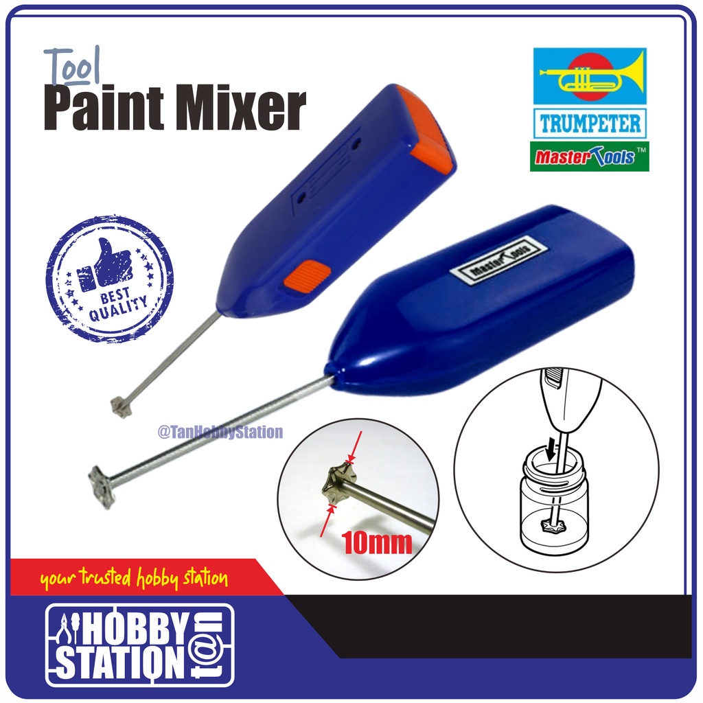Jual Trumpeter Paint Mixer - Gundam Modelkit Repaint Pengaduk Cat ...