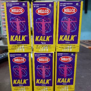 KALK NELLCO / NELCO / KALSIUM TULANG GIGI BADAN / ANAK DEWASA IBU HAMIL ...