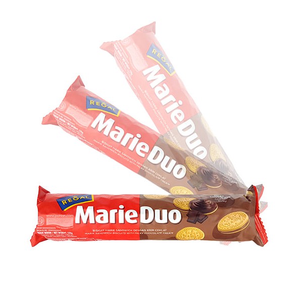 Jual Regal Marie Duo Coklat 100gr | Shopee Indonesia