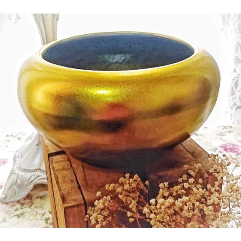 Jual VAS BUNGA GOLD / VAS BUNGA EMAS MBAK RARA/ VAS GOLD / VAS EMAS ...