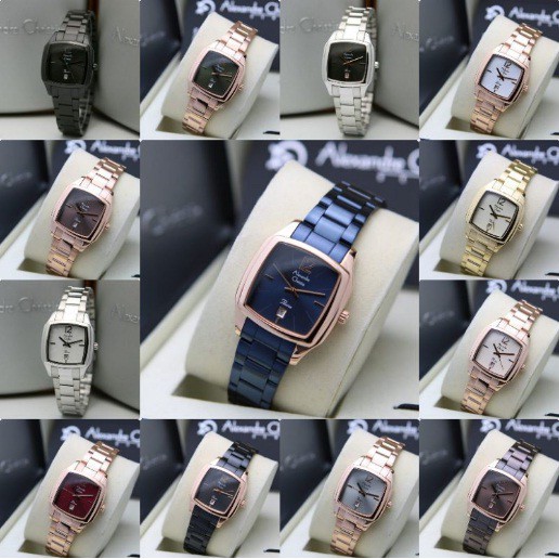 Jam Tangan Wanita Original Alexandre Christie AC 2454 Rantai Garansi 1 ...