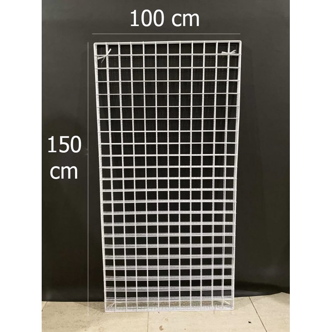 Jual Ram Besi Putih 100 X 150 Cm Kawat Tebal Dekorasi Pajangan Gantung ...