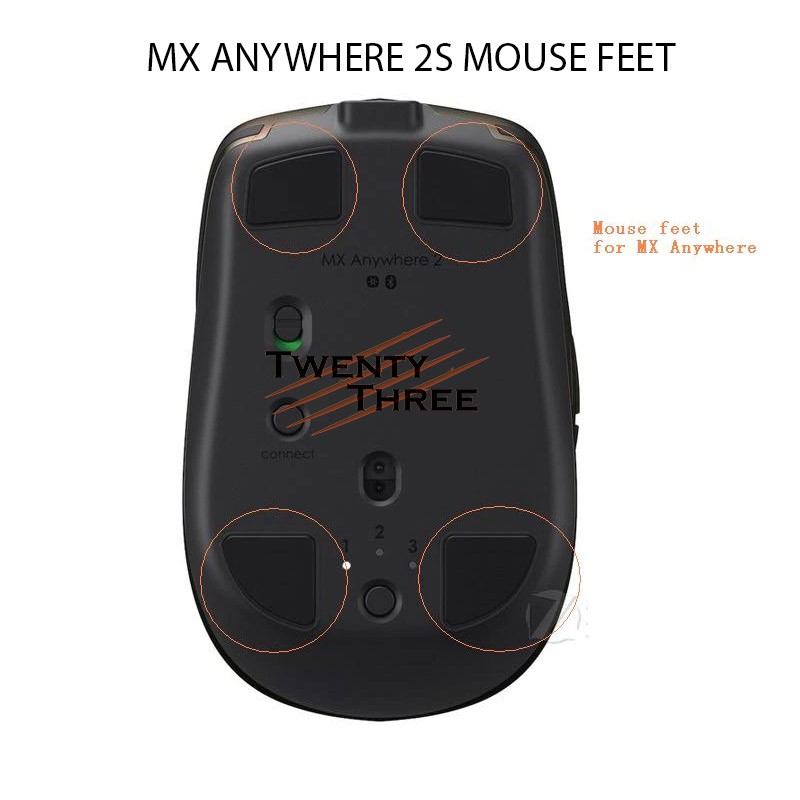 Jual Alas Kaki Mouse Feet Logitech MX Anywhere 2 / 2S Glide Skates ...