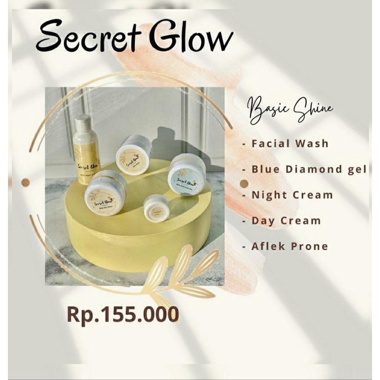 Jual Paket Basic Shine Glowing - Secret Glow | Shopee Indonesia