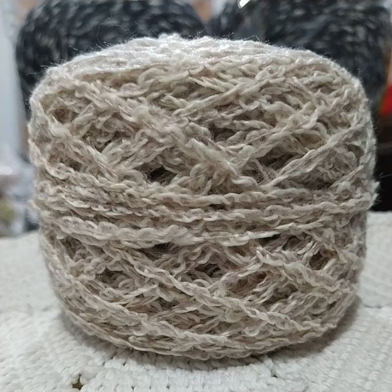 Jual Benang Rajut ~ CHENIL ~ LINEN Indonesia|Shopee Indonesia