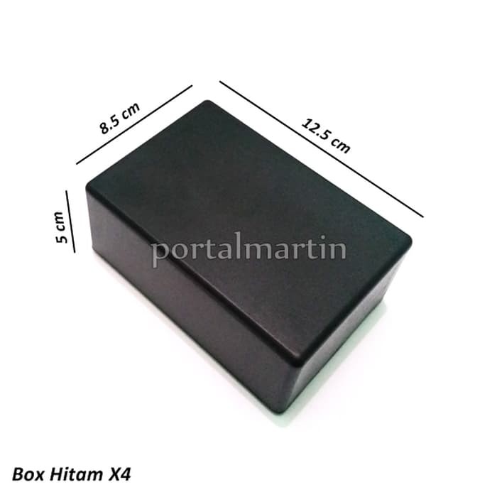 Box X4 Hitam Project Box Plastik Tebal Berkualitas | Shopee Indonesia