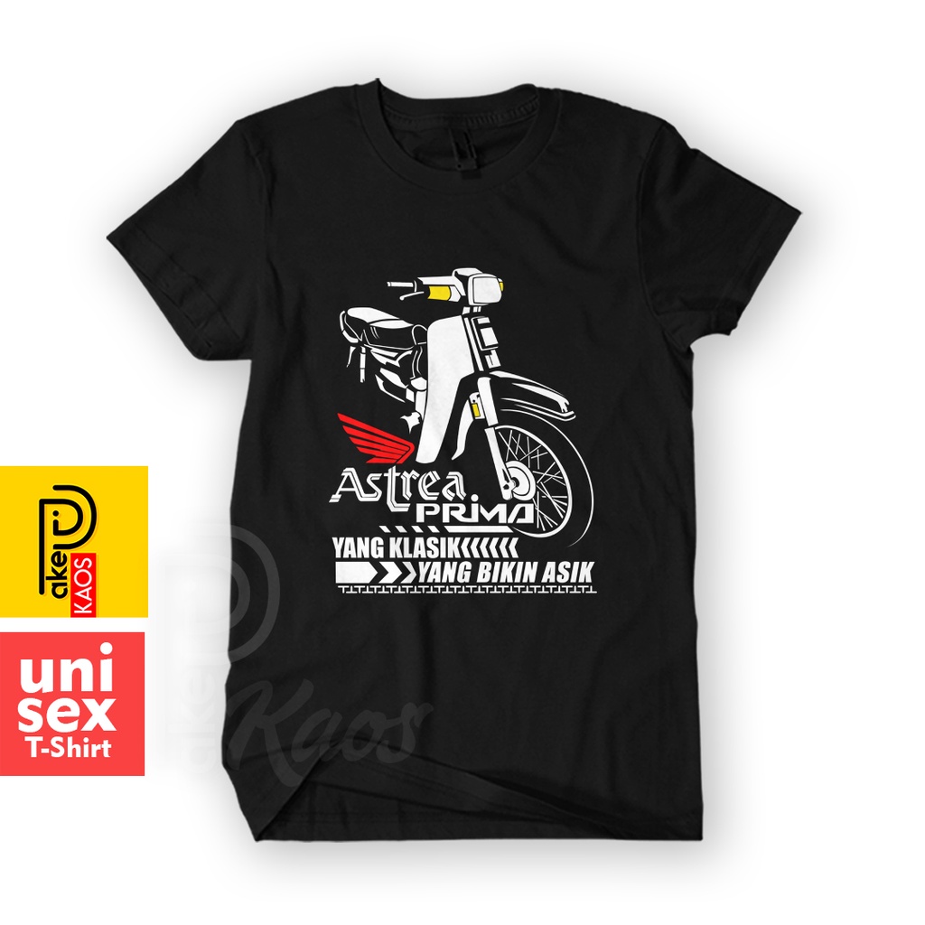 Jual Kaos Baju HONDA ASTREA PRIMA YANG KLASIK YANG BIKIN ASIK Cotton Combed 30s Kaos Otomotif ...