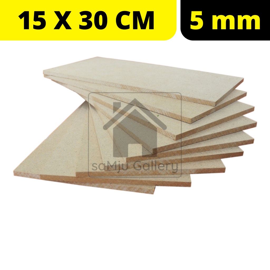 Jual Papan MDF Premium Papan Poster Papan Multifungsi Tebal 5 mm [15 X ...