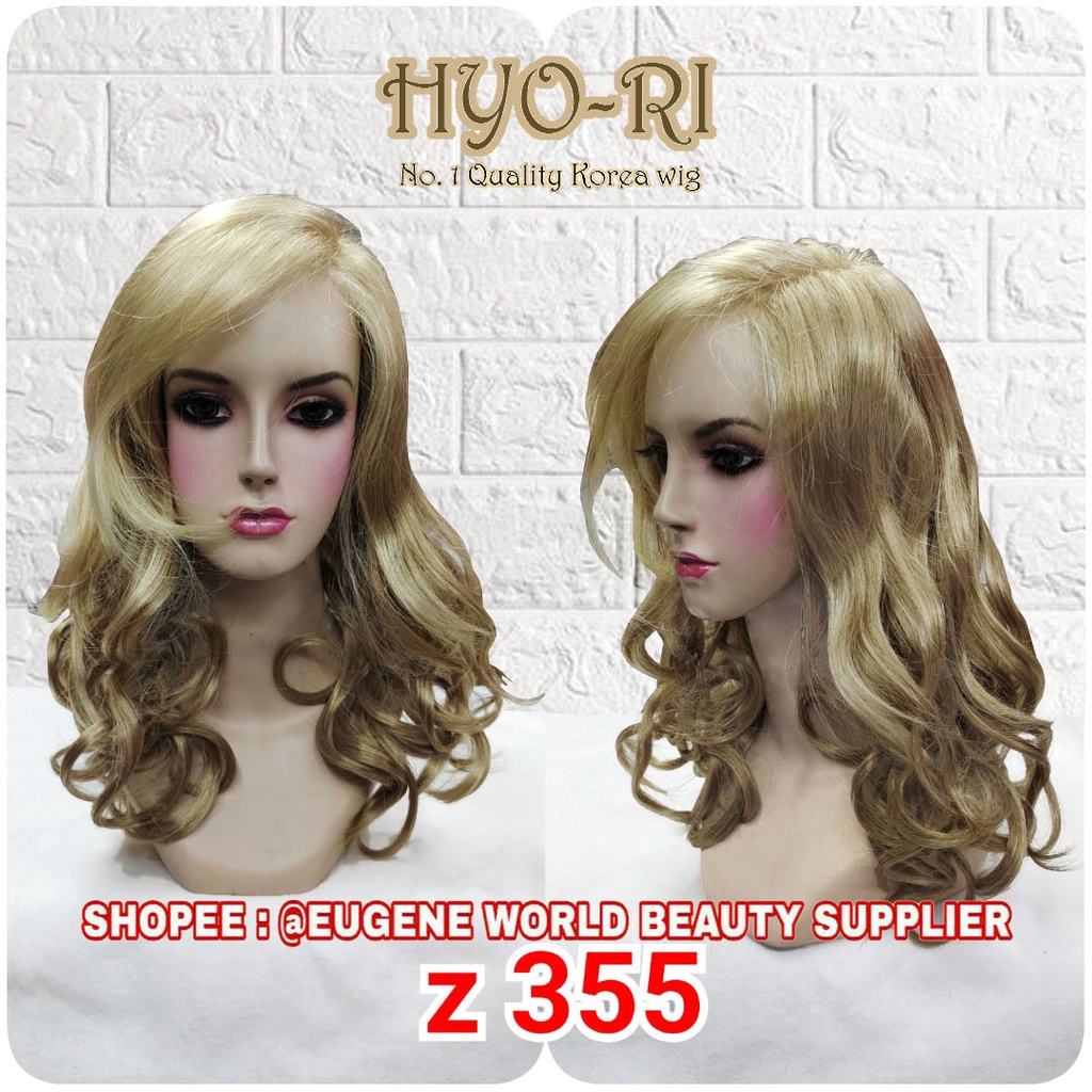Jual FREE PARTING BISA BEBAS PINDAH UBAH GANTI BELAHAN RAMBUT FULL WIG ...