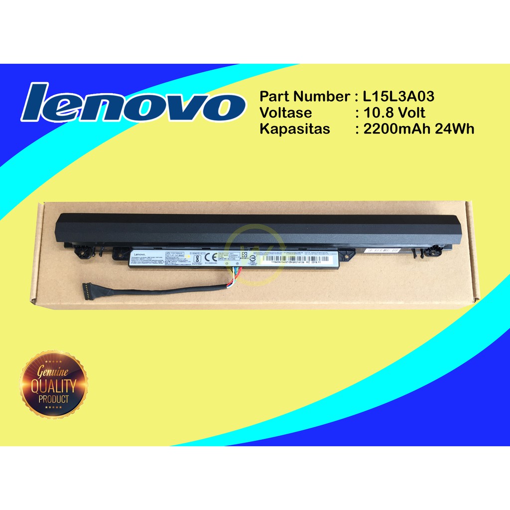 Jual Baterai Lenovo IdeaPad 110-14IBR 110-15IBR 110-15ACL Series ...