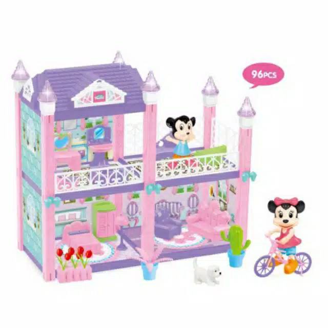 Jual Mainan anak balita bayi rumah rumahan mickey mouse minnie mouse ...