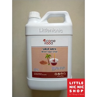 Jual Come Food Sirup Gula Aren cair 2.5 kg Aren liquid Brown Sugar ...
