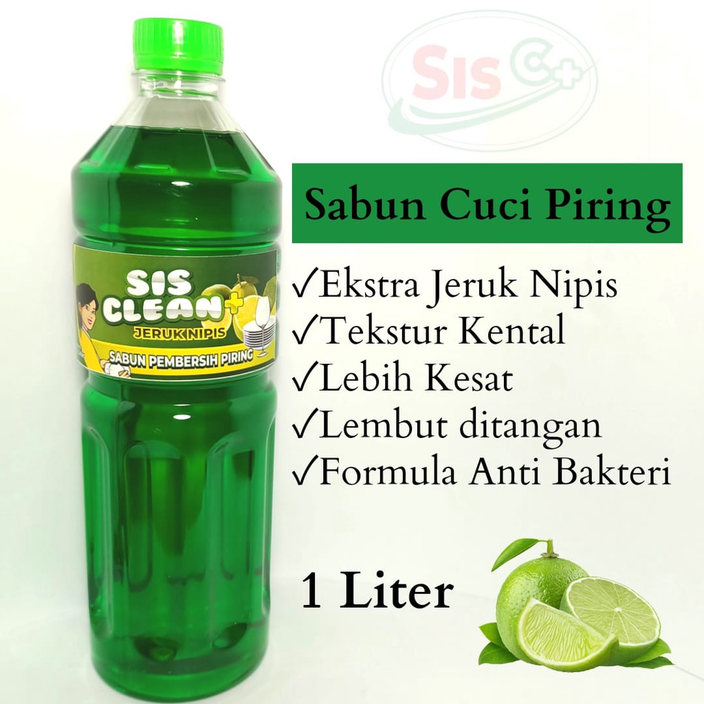 Jual Sabun Cuci Piring merek SIS CLEAN 1 Liter | Shopee Indonesia