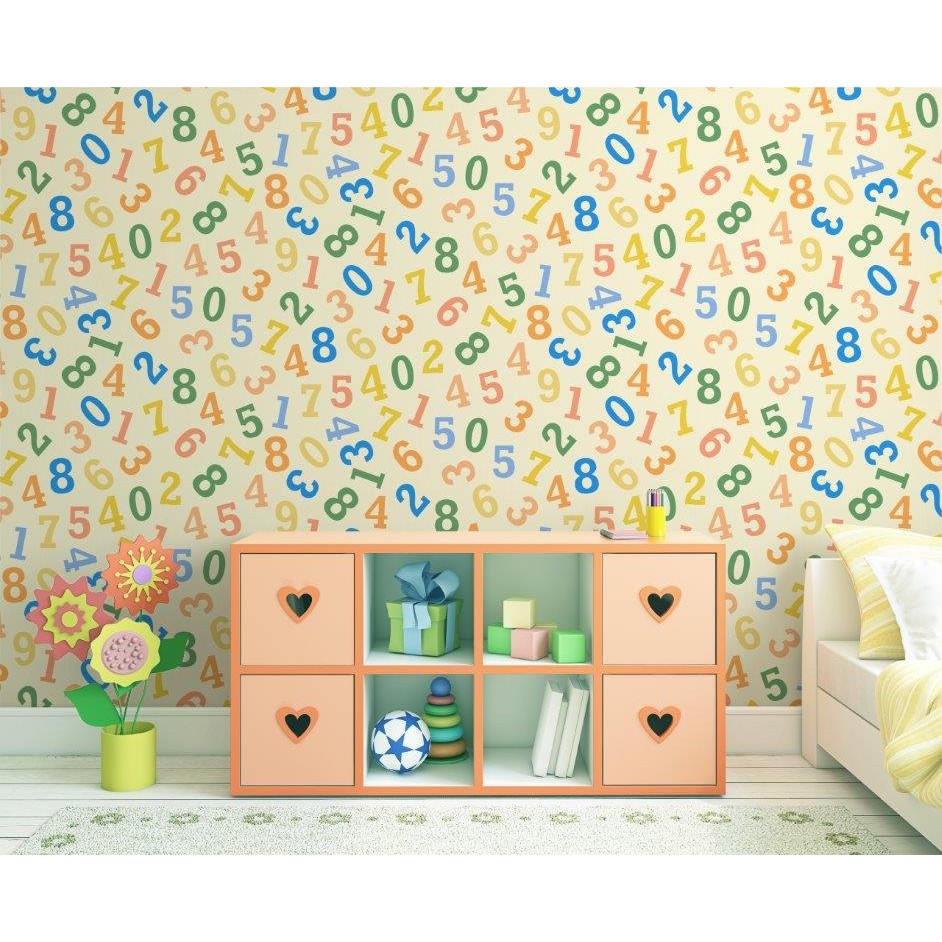 Jual Wallpaper Dinding Anak Angka KID STORY K7 | Shopee Indonesia