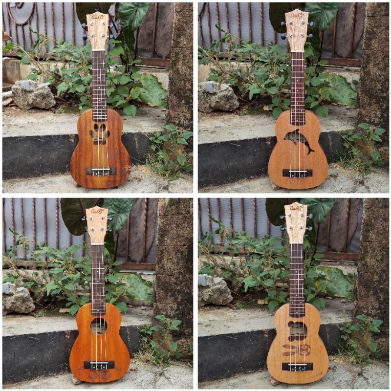 Jual Ukulele Cowboy Soprano Sopran Motif Premium Quality Original ...