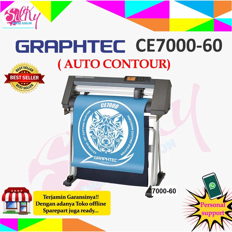 Jual MESIN CUTTING STICKER GRAPHTEC CE7000 - 60Cm | Shopee Indonesia
