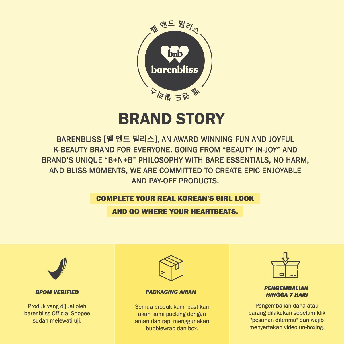 Toko Online barenbliss Official Shop | Shopee Indonesia