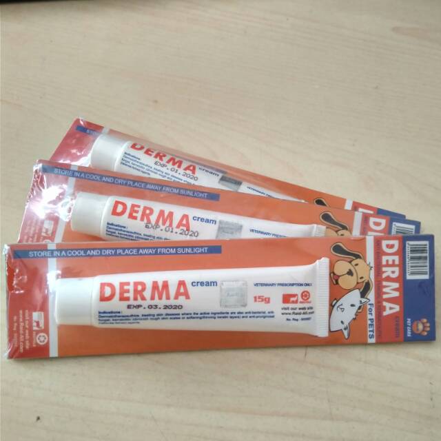 Jual Salep Derma cream 15 gr - Salep jamur kucing dan anjing | Shopee ...