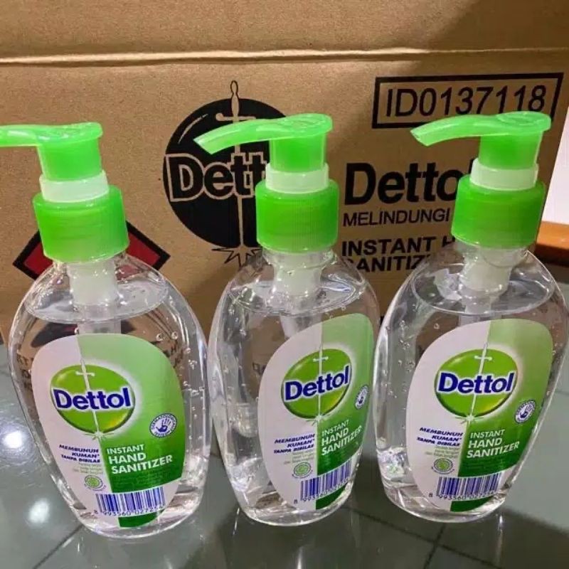 Jual DETTOL HAND SANITIZER 200 ML BOTOL PUMP DETOL HANDSANITIZER ...
