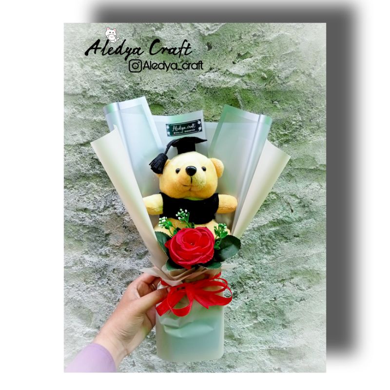 Jual BUKET BONEKA*Bucket boneka wisuda MURAH (Bouquet bunga boneka ...