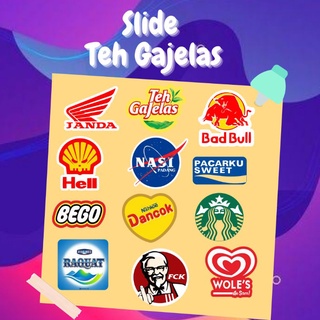 Jual Stiker Logo Brand Plesetan / Stiker Lucu / Stiker Motor / Sticker ...