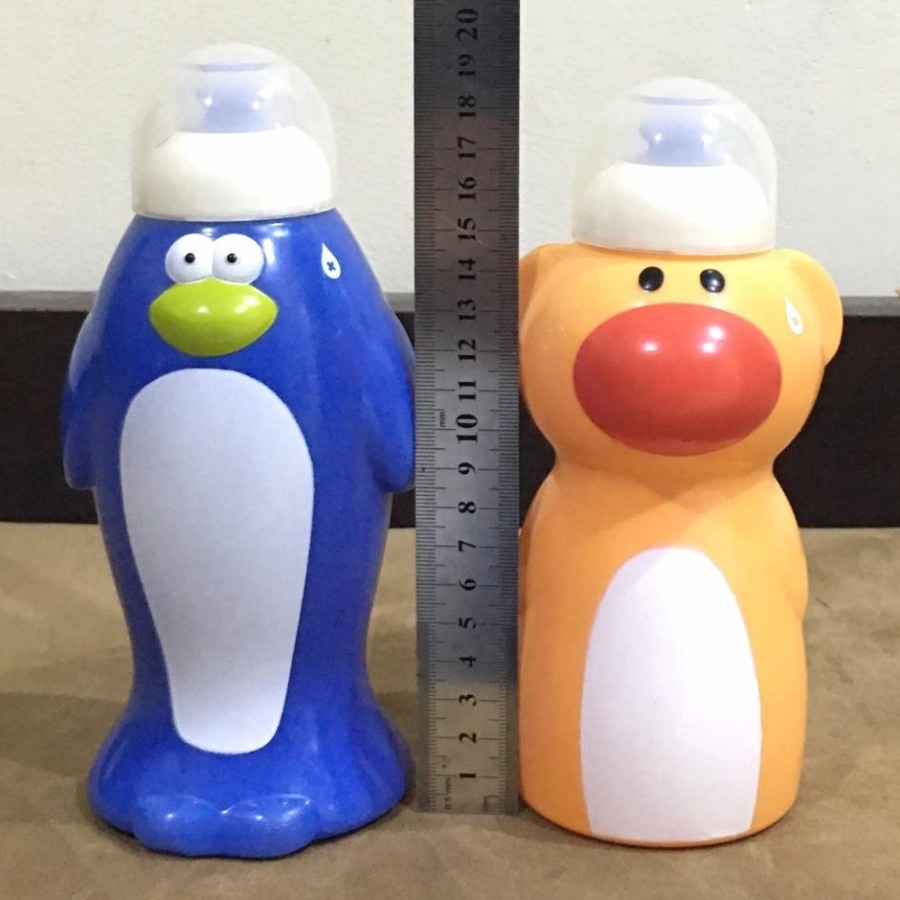 Jual Botol Minum Character Bebek Dan Pinguin 425ml Harga Diskon Super ...