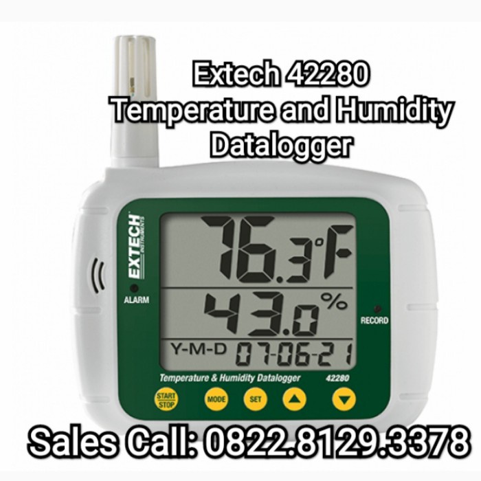Jual Extech 42280 Temperature and Humidity Datalogger | Shopee Indonesia