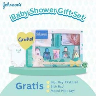 Jual Johnsons baby shower gift set | Shopee Indonesia