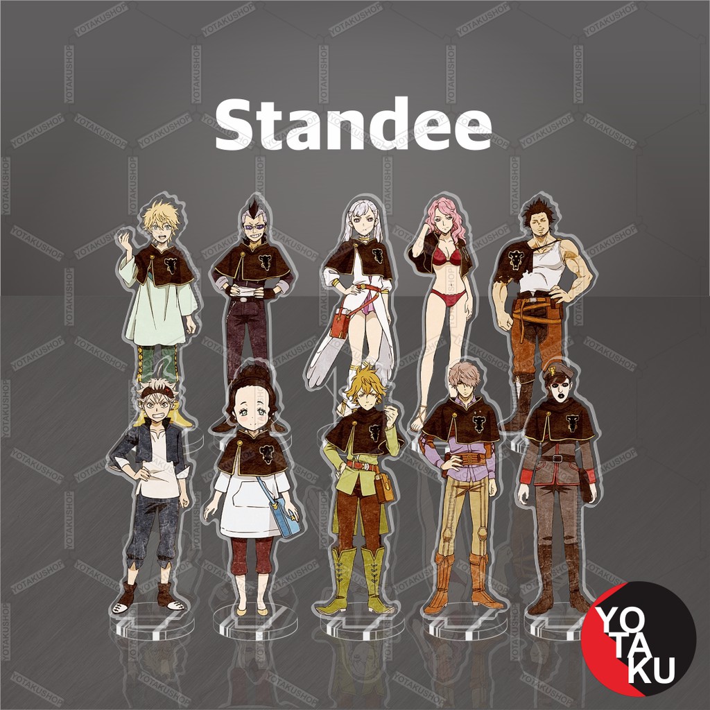 Jual Standee Besar Figure Anime Akrilik Black clover STB7901 YOTAKUSHOP ...