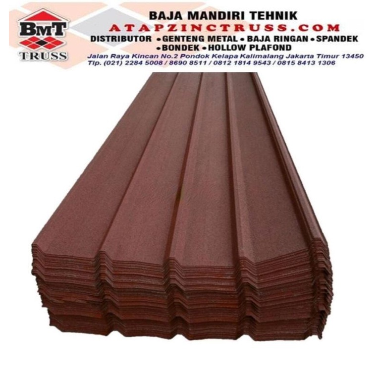 Jual Atap spandek pasir 0.30 mm x 6 meter | Shopee Indonesia