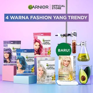 Jual Garnier Color Natural Bleach (Mengangkat Warna Hingga 8 Level ...