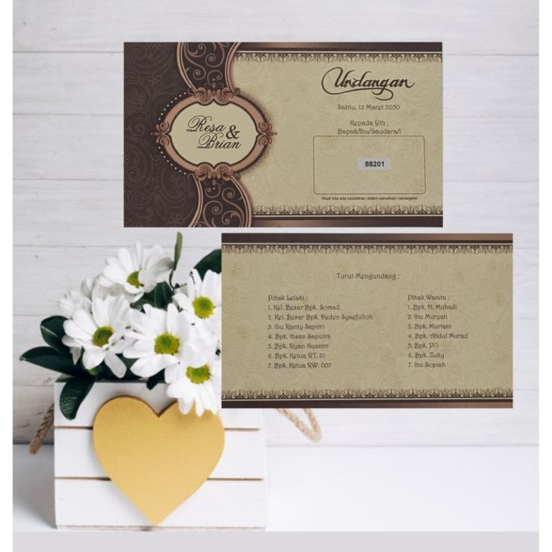 Jual Undangan Erba 88201 | Shopee Indonesia