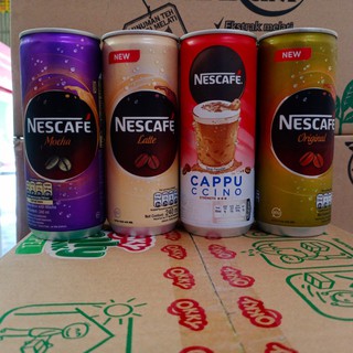 Jual kopi nescafe kaleng 240ml varian rasa coffee Indonesia|Shopee ...