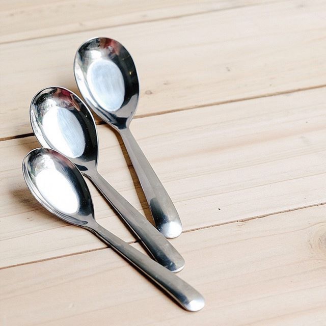 Jual PIO SPOON Sendok Bubur Sendok Anak Sendok Dessert stainless steel ...