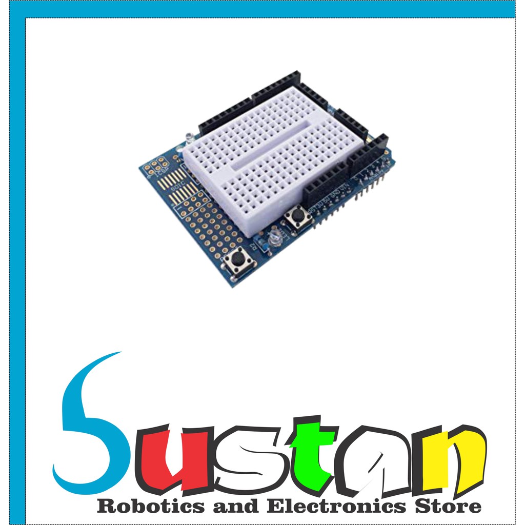 Jual Prototype Shield v5 with Mini Breadboard Compatible Board for Arduino | Shopee Indonesia