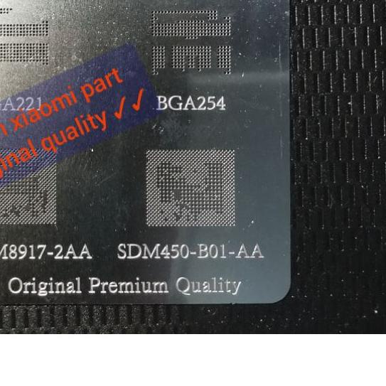 Jual Cetakan BGA Msm8917 Sdm450 254 Emmc Original Plat Tebal Presisi ...