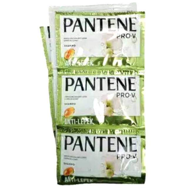 Jual Shampo Pantene Hijau Anti Lepek Sachet (1 Renceng isi 24 Sachet ...