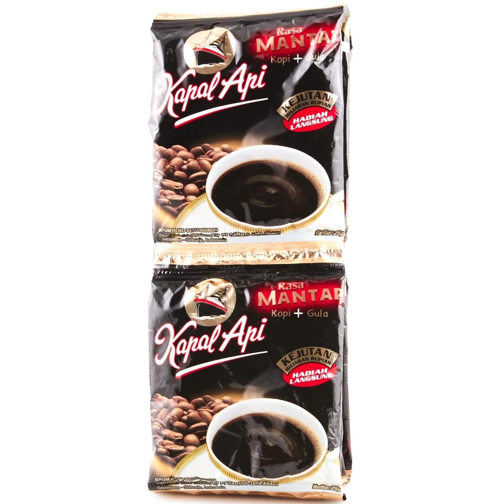 Jual Kopi Kapal Api Mantap 1x25g | Shopee Indonesia