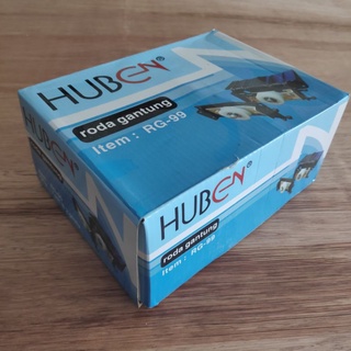 Jual Set Roda Gantung Pintu Sliding Geser Lemari Huben RG 99 - Roda 2 ...